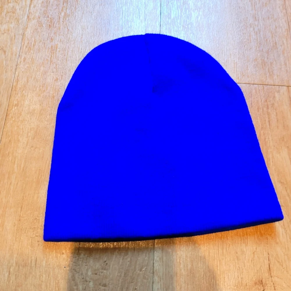 Trader Joe'S | Accessories | Trader Joes Os Bright Blue Beanie Likenew ...